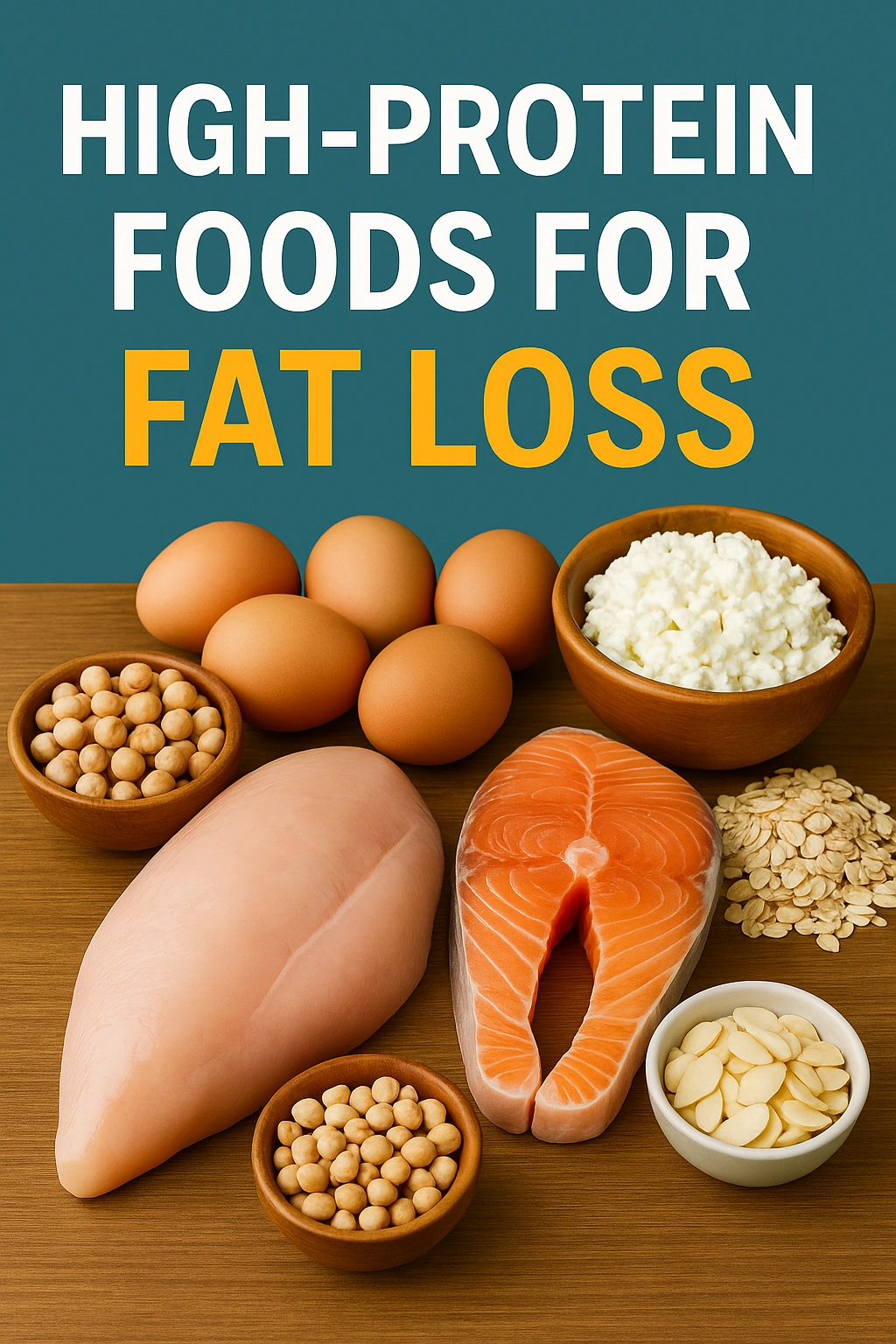 High-Protein Foods for Fat Loss - Dietary Craft