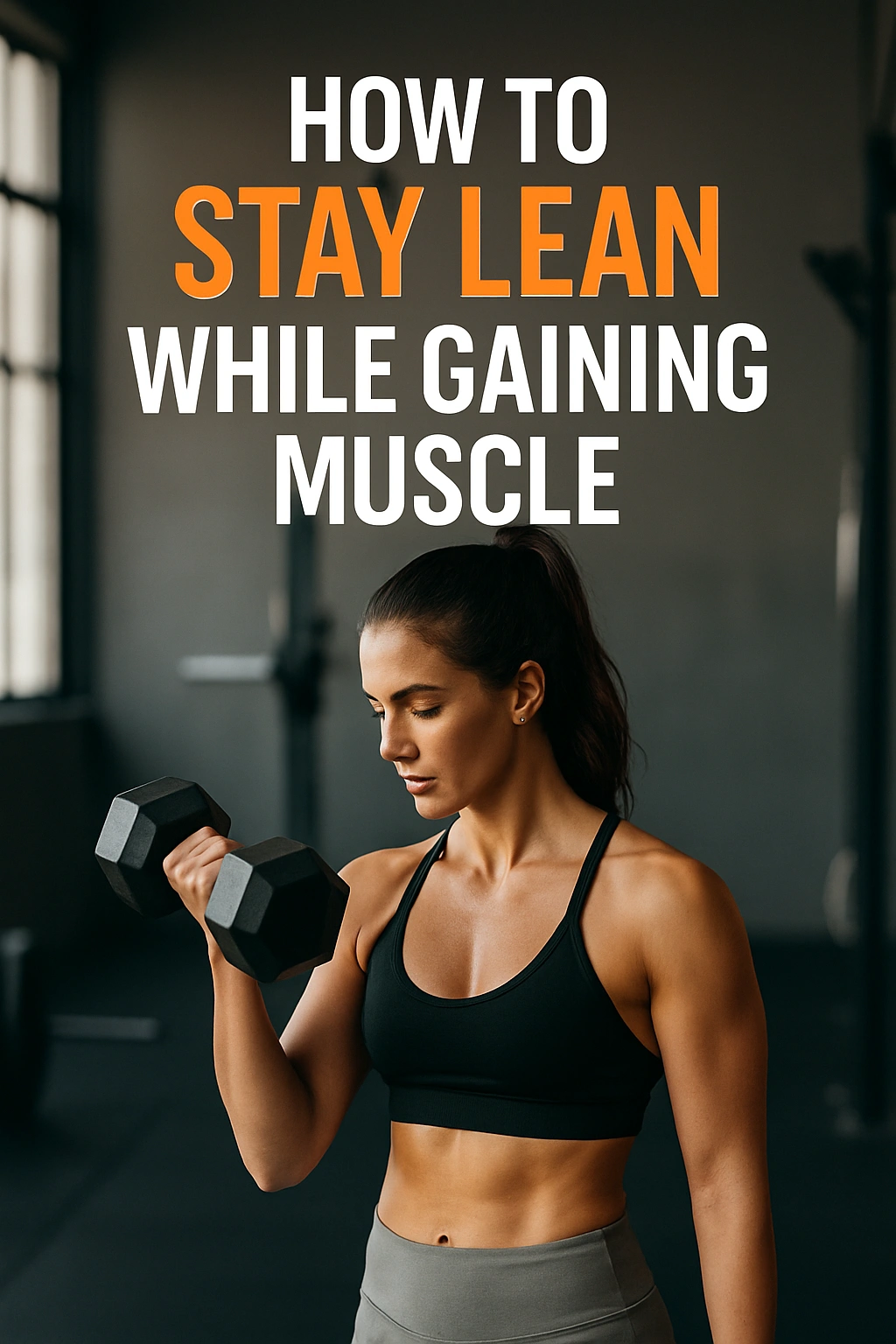 How to Stay Lean While Gaining Muscle - Dietary Craft