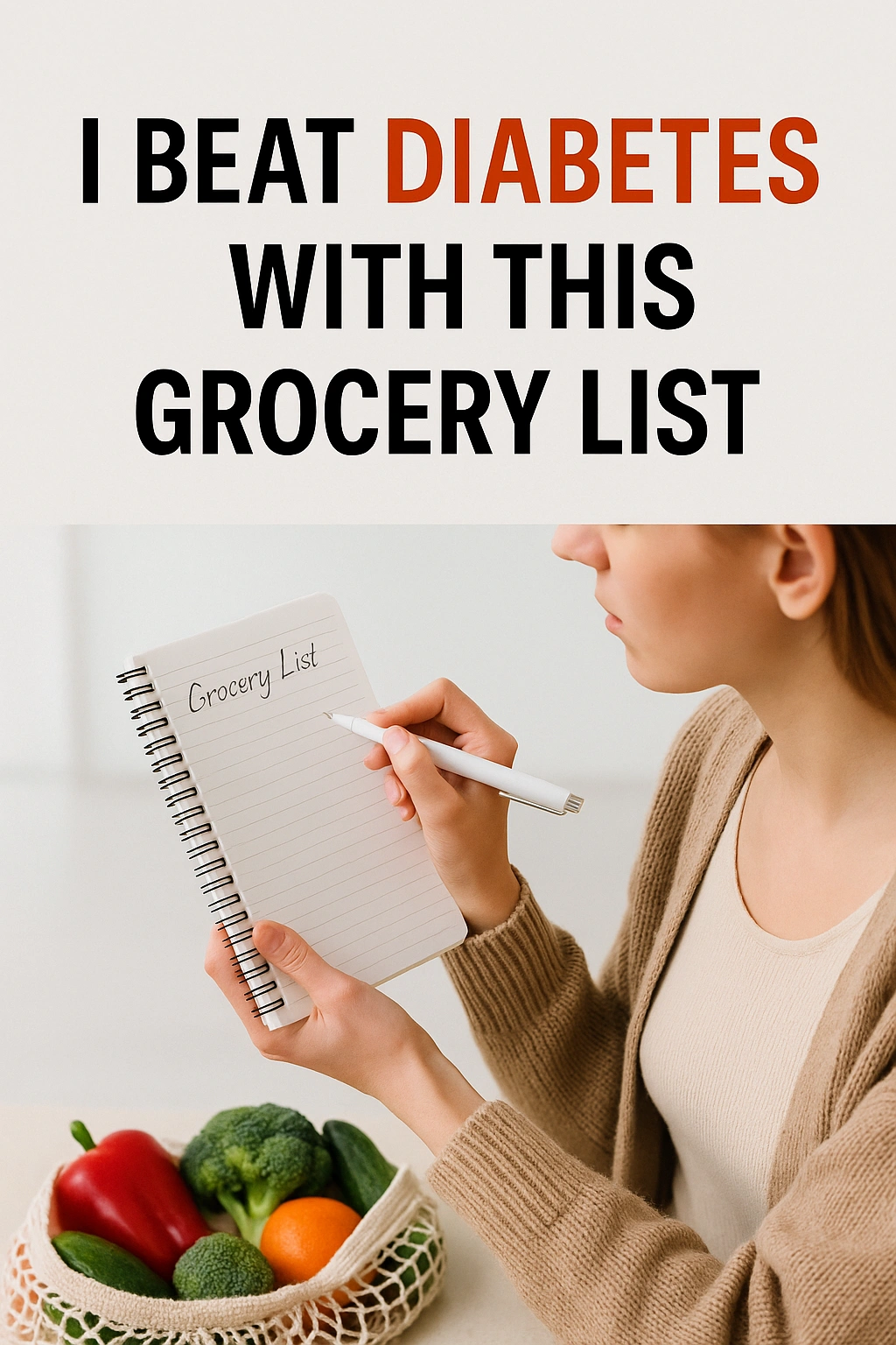 I Beat Diabetes with This Grocery List - Dietary Craft