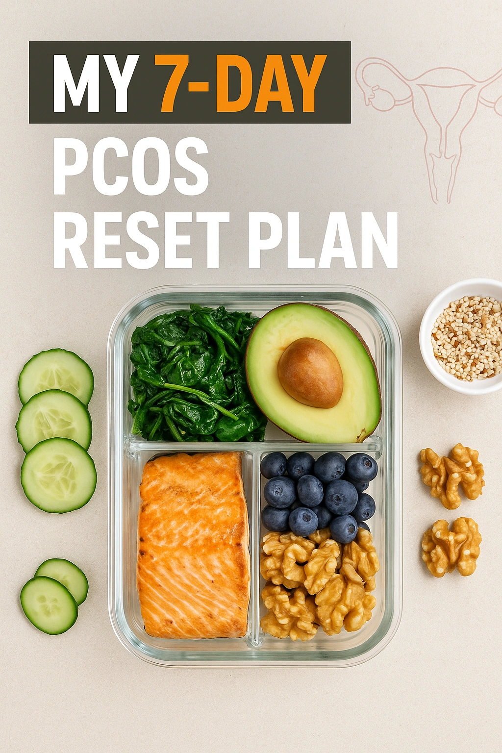 My 7-Day PCOS Reset Plan - Dietary Craft