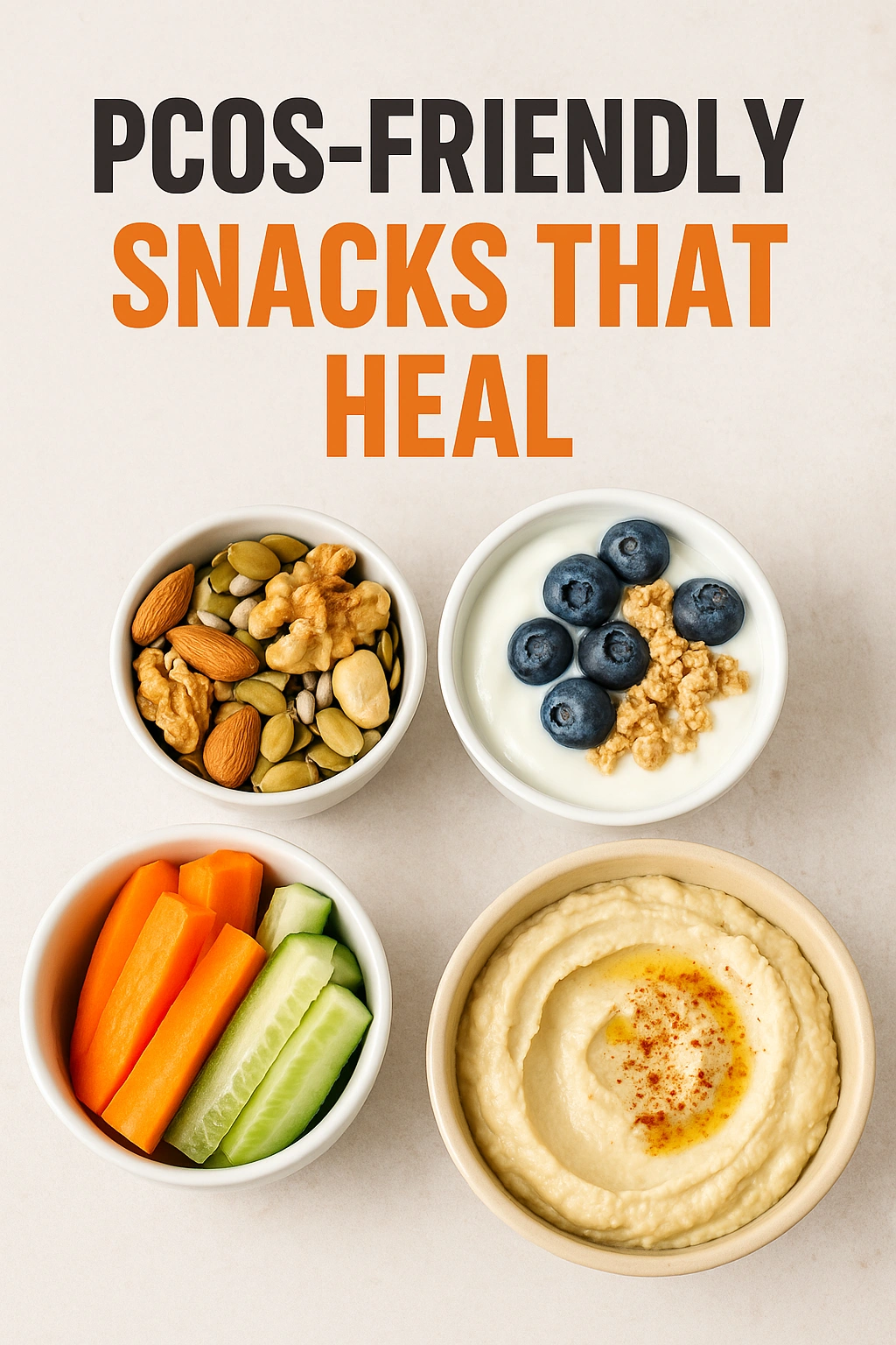 PCOS-Friendly Snacks That Heal - Dietary Craft