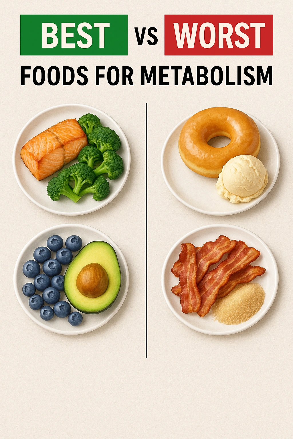Best vs Worst Foods for Metabolism - Dietary Craft