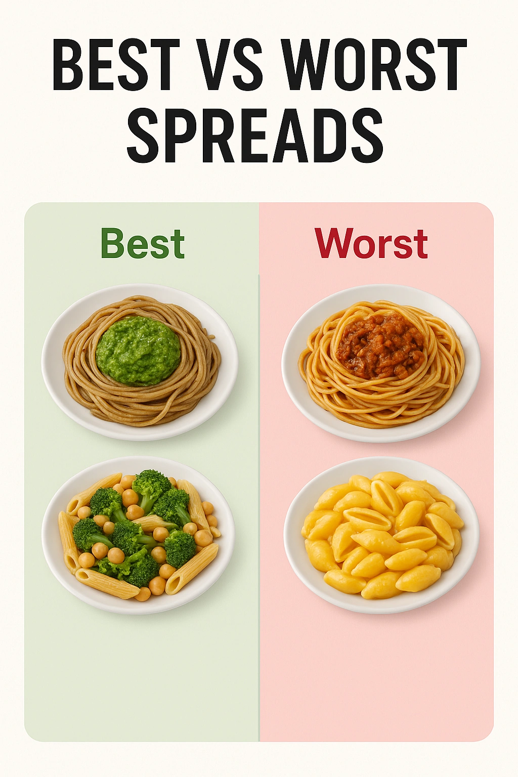 Best vs Worst Pasta Dishes - Dietary Craft