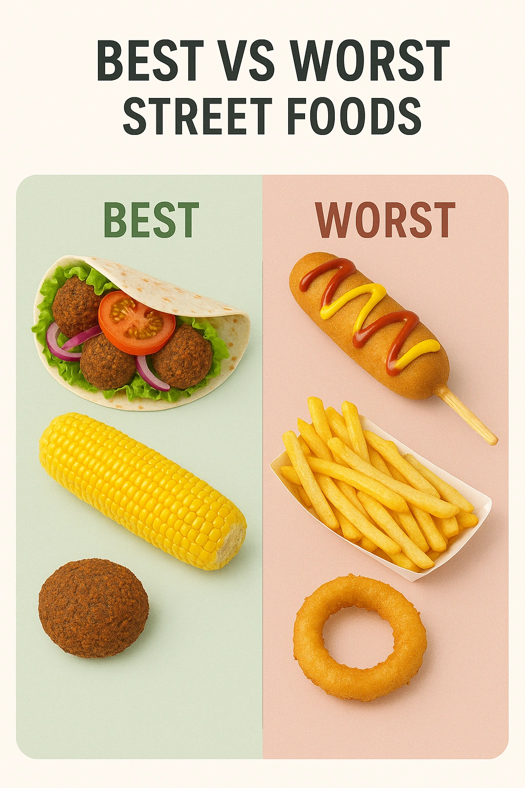 Best vs Worst Street Foods - Dietary Craft