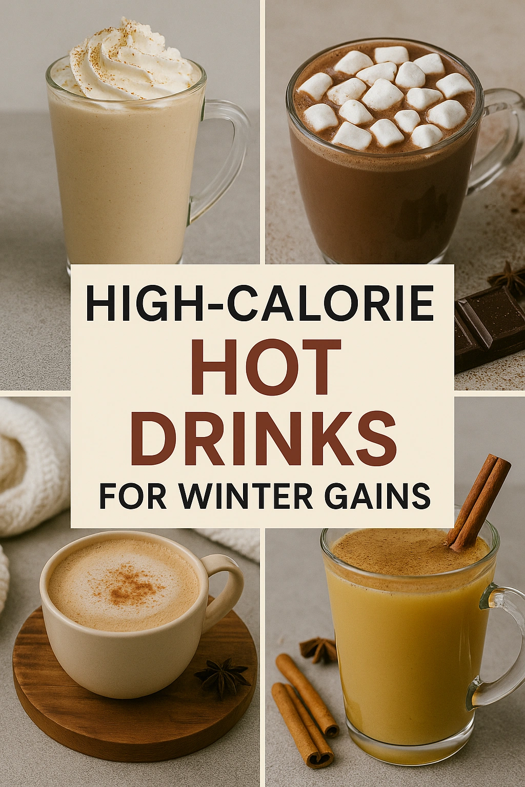 High-Calorie Hot Drinks for Winter Gains - Dietary Craft