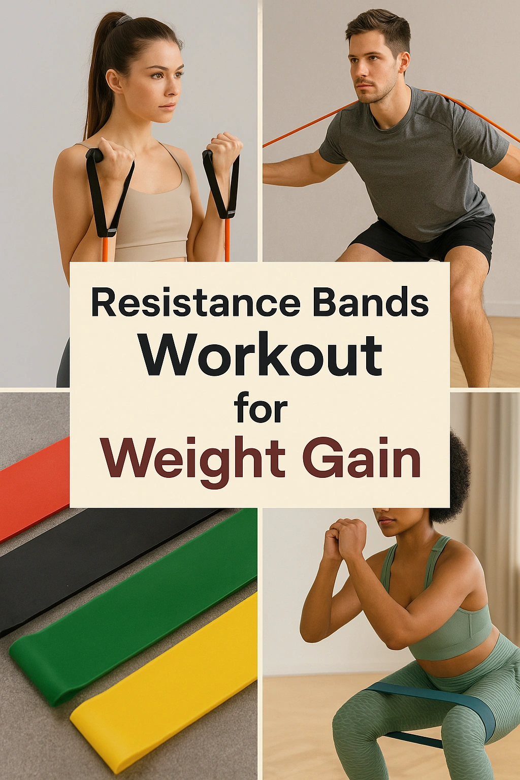 Resistance Bands Workout for Weight Gain - Dietary Craft