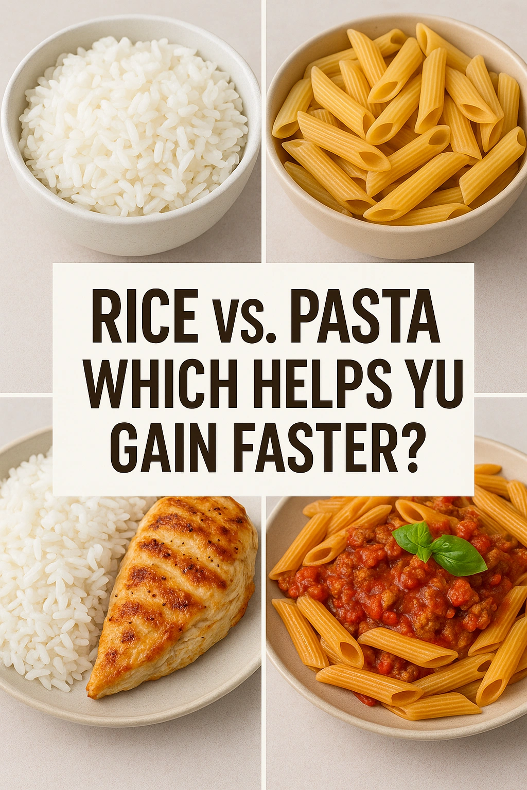 Rice vs. Pasta: Which Helps You Gain Faster? - Dietary Craft